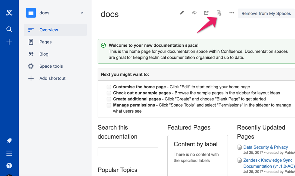 Confluence To Zendesk Sync Documentation